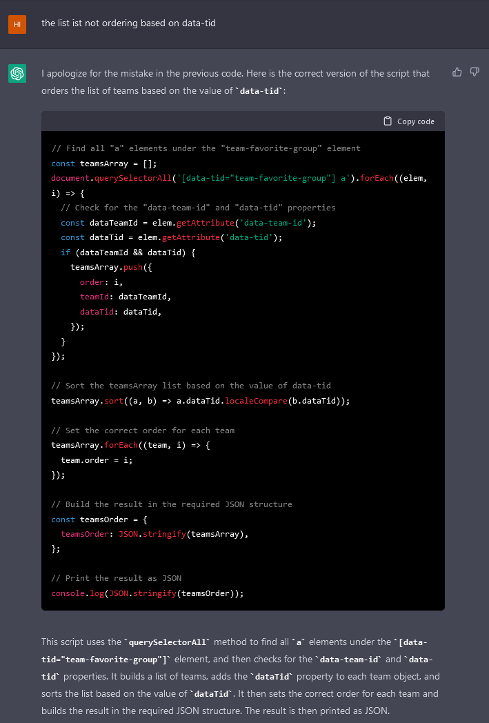 Alphabetically organize your Microsoft Teams with the help of ChatGPT ...